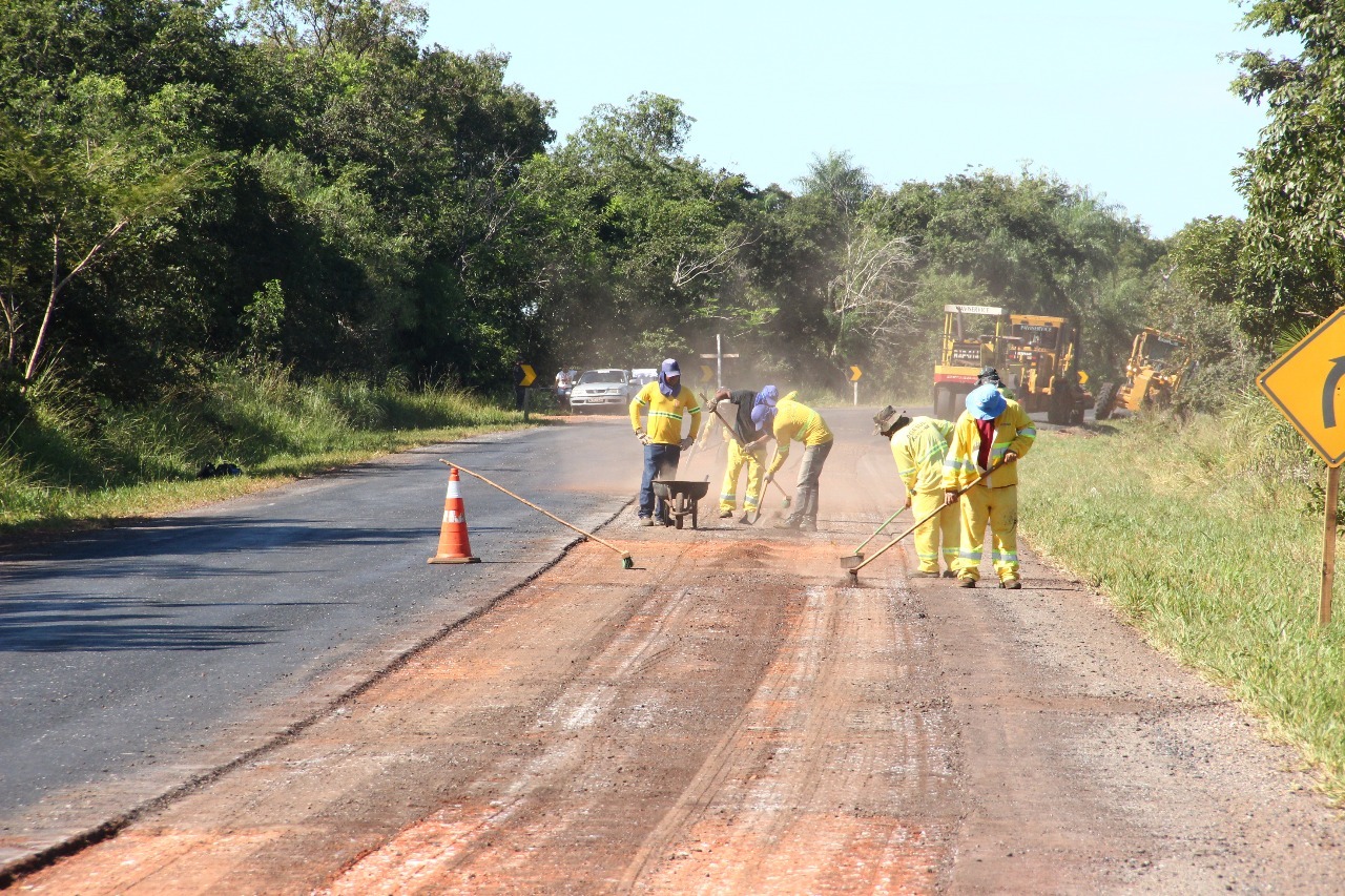 Reperfilagem e drenagem vão melhorar qualidade da MS-178 - Prefeitura ...